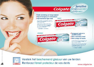 publicidad: Colgate Palmolive....